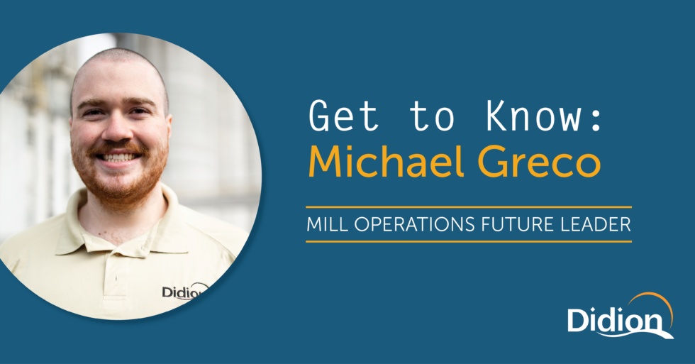 Get to Know: Michael Greco - Didion Inc